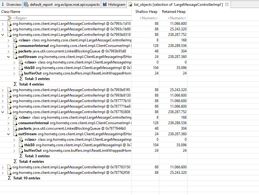 LargeMessageControllerImpl memory consumption| JBoss.org Content Archive (Read Only)